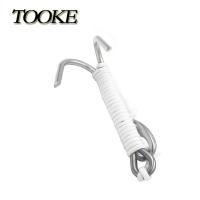 China Lightweight Scuba Reef Hook Solid Dual Titanium Alloy For Scuba Swimming for sale