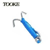 China Lightweight Scuba Reef Hook Solid Dual Titanium Alloy For Scuba Swimming for sale