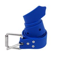 China Custom Logo 1.5m Silicone Freediving Weight Belt With Quick Release SS316 Buckle for sale