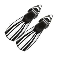 China High Elasticity Lightweight Rubber Scuba Diving Fins For Underwater Snorkeling for sale