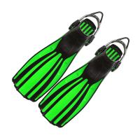 China High Elasticity Lightweight Rubber Scuba Diving Fins For Underwater Snorkeling for sale