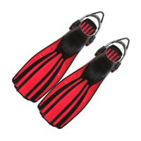 China High Elasticity Lightweight Rubber Scuba Diving Fins For Underwater Snorkeling for sale