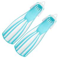 China Adjustable Anti Slip Scuba Diving Flipper Highly Responsive With Rubber Strap for sale