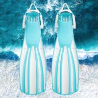 China Adjustable Anti Slip Scuba Diving Flipper Highly Responsive With Rubber Strap for sale