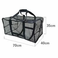 China Large Capacity Lightweight Mesh Diving Bag Beach Duffle For Scuba Snorkeling for sale