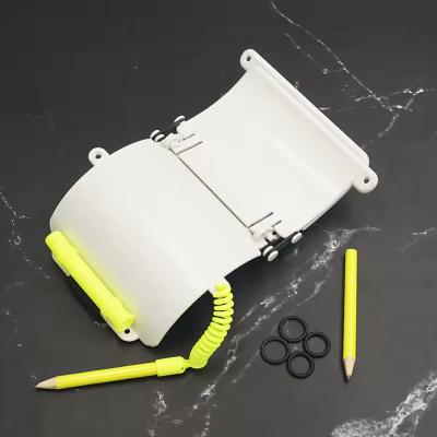 China 3 Layers Wrist PP Underwater Writing Slate With Luminous Pencil for sale