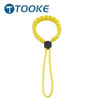 China Multicolor Anti Lost Handmade Woven Strap Diving Adjustable Wrist Lanyard for sale