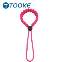 China Multicolor Anti Lost Handmade Woven Strap Diving Adjustable Wrist Lanyard for sale