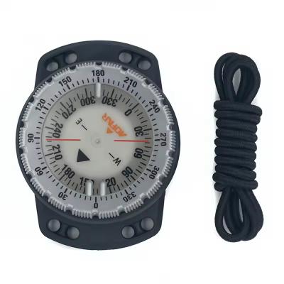 China Underwater Precise Scuba Diving Rubber Band Compass For Recreational Diving for sale