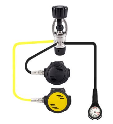 China Adjustable Diaphragm Scuba Diving Regulator Set Underwater Snorkeling Diving Equipment Regulator for sale