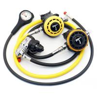 China Customize Dive Equipment Scuba Diving Regulator Set With Air Pressure Gauge for sale