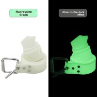 China Wholesale 1.3M 1.5M Fluorescent Quick Release Silicone Freediving Weight Belt For Spearfishing for sale