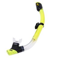 China Portable Silicone Mouthpiece Full Dry Snorkel Children Breathing Snorkel Tube For Kids for sale