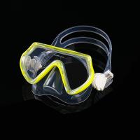China Factory Wholesale Tempered Glass Lens Children's Diving Mask For Kids Scuba Diving Snorkeling for sale