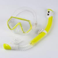 China Wholesale Leak Proof Tempered Lens Mask Full Dry Kids Snorkel Set for Children for sale