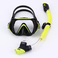China Wholesale Leak Proof Tempered Lens Mask Full Dry Kids Snorkel Set for Children for sale