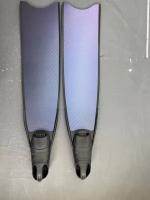 China Customize Flexible Lightweight Freediving Carbon Fiber Fins For Underwater Spearfishing for sale