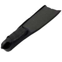 China Freedive Black Short Blade Carbon Fiber Fins For Water Sports Swimming for sale