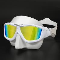 China Customized Low Volume Snorkeling Mask with Panoramic View and Anti-fog Coating for Free Diving for sale