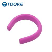 China 1.8KG Rubber Coated Freedive Neck Ring Weight for Balanced Weighting in Underwater Training for sale