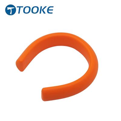 China 1.8KG Rubber Coated Freedive Neck Ring Weight for Balanced Weighting in Underwater Training for sale