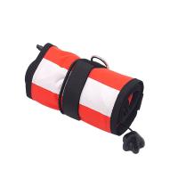 China Customizable 150 cm High-Visibility Orange Surface Marker Buoy for Diving and Snorkeling for sale
