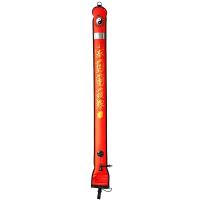 China 150cm Custom Logo Reflective Inflatable Diving Buoy Dive Safety Marker Buoy for Snorkeling for sale