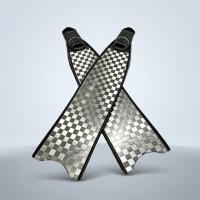 China Premium T700 Carbon Fiber Freediving Fins with 930MM Length and 20-Degree Blade Curvature for Optimal Performance for sale