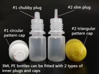 China LDPE E Liquid Bottle Funnel Eliquid Applicator Squeeze Dropping Bottle With Thin Tip for sale