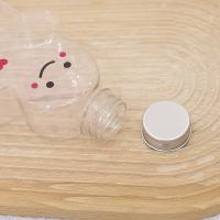 China Christmas Plastic Juice Bottles With Leak Proof Cap , Empty Milk Tea Bottles for sale