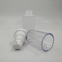 China Artificial Moisturizer Cosmetic Plastic Bottle 30ml 50ml 60ml With Flip Top Closure for sale