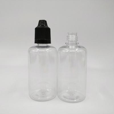 China 50ml PET Material With PP Cap Plastic dropper bottles for sale