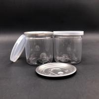China 100ml Plastic Cookie Jar For Food With Pull Up Ring for sale