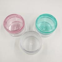 China 2g 3g 5g Cosmetic Sample Empty Container Plastic Clear Cosmetic Pot Jars With Lids for sale