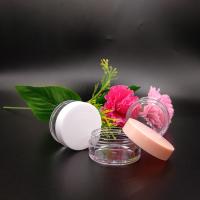 China Hot Sale PS Plastic Cosmetic Packaging 5g 10g 30g Jars For Face Cream for sale