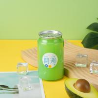China 250ml 330ml 500ml Plastic Drinking Can For Juice for sale