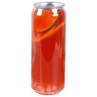 China Discount Plastic Can with Easy Open Lid Plastic Drink Can clear Plastic Soda Cans with Factory Supply for sale