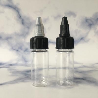 China Customized Sealing Clear Plastic Twist Off Jars 15ml For End Products for sale