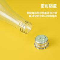China Handle Milk Tea Bottles Screw On Lid Leak Proof for sale