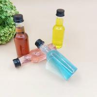 China Recommend 50ml PET Plastic Bottle Juice Natural Juices Logo On Bottles Custom Labels For Juice Bottles In Stock for sale