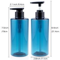 China Screen Printing Plastic Lotion Bottles with Flip-top Closure and UV Electroplated Cap for sale