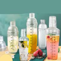 China Clear Square Customizable Milk Tea Bottles For Tea Business Expansion for sale