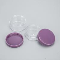 China Empty Cosmetic Jar 3ml 5ml Plastic Clear Cream Jar for sale