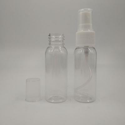 China High-capacity 100ml 120ml 150ml 200ml 250ml 500ml clear white amber blue PET plastic cosmetic packaging spray bottle for sale