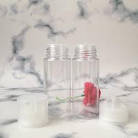 China Transparent E Liquid Bottle 10ml 15ml 30ml 60ml 80ml 100ml Screw Cap for sale