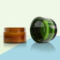 China Transparent Plastic Jars Containers Custom 2oz-8oz Capacity Paper Carton Packaging for sale