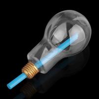 China Factory Sales Popular 200ml 500ml Glass Lamp Light Bulb Bottle For Juice for sale