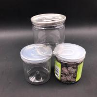 China 100ml 8oz 500ml 1000ml Clear Pet Plastic Storage Container Food Grade Cosmetic Cream Jar With Lid for sale