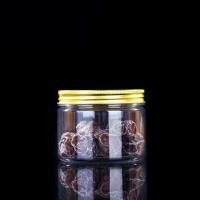 China Food Packaging Empty Cookies Storage Plastic Container Jar 100ml 200ml Clear Plastic Jar for sale