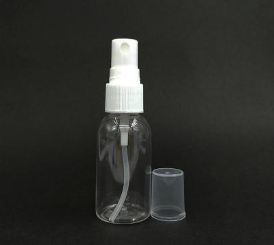 China Classic Transparent PET Plastic Spray Bottle Durable Smooth Surface Various Sizes Available for sale